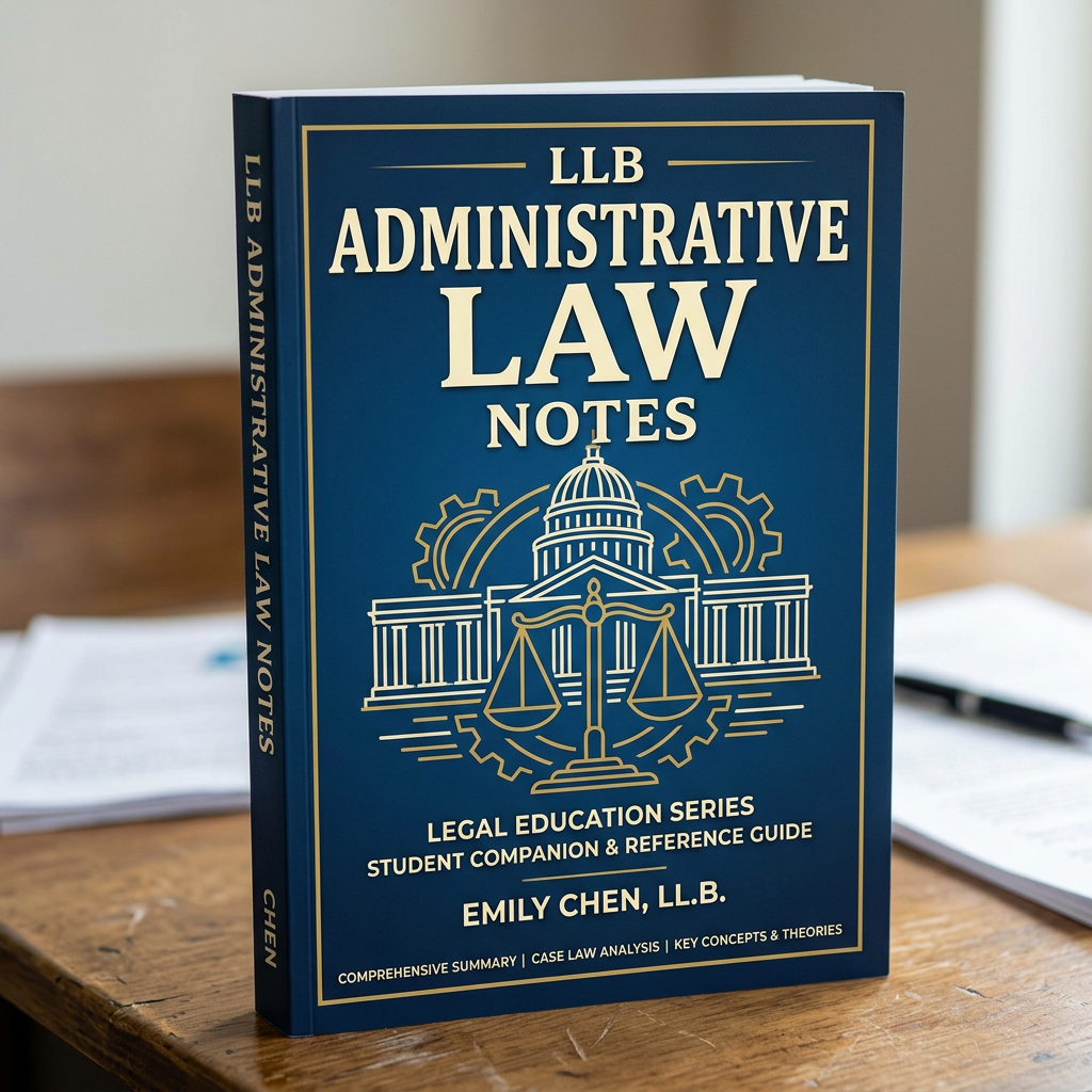 Administrative Law Notes – School of Law & Auditing