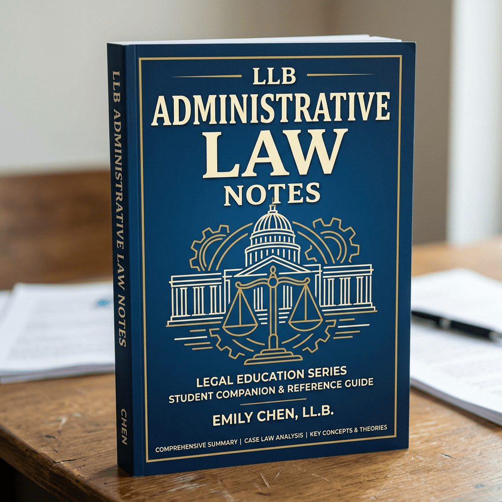 Administrative Law Notes – School of Law & Auditing