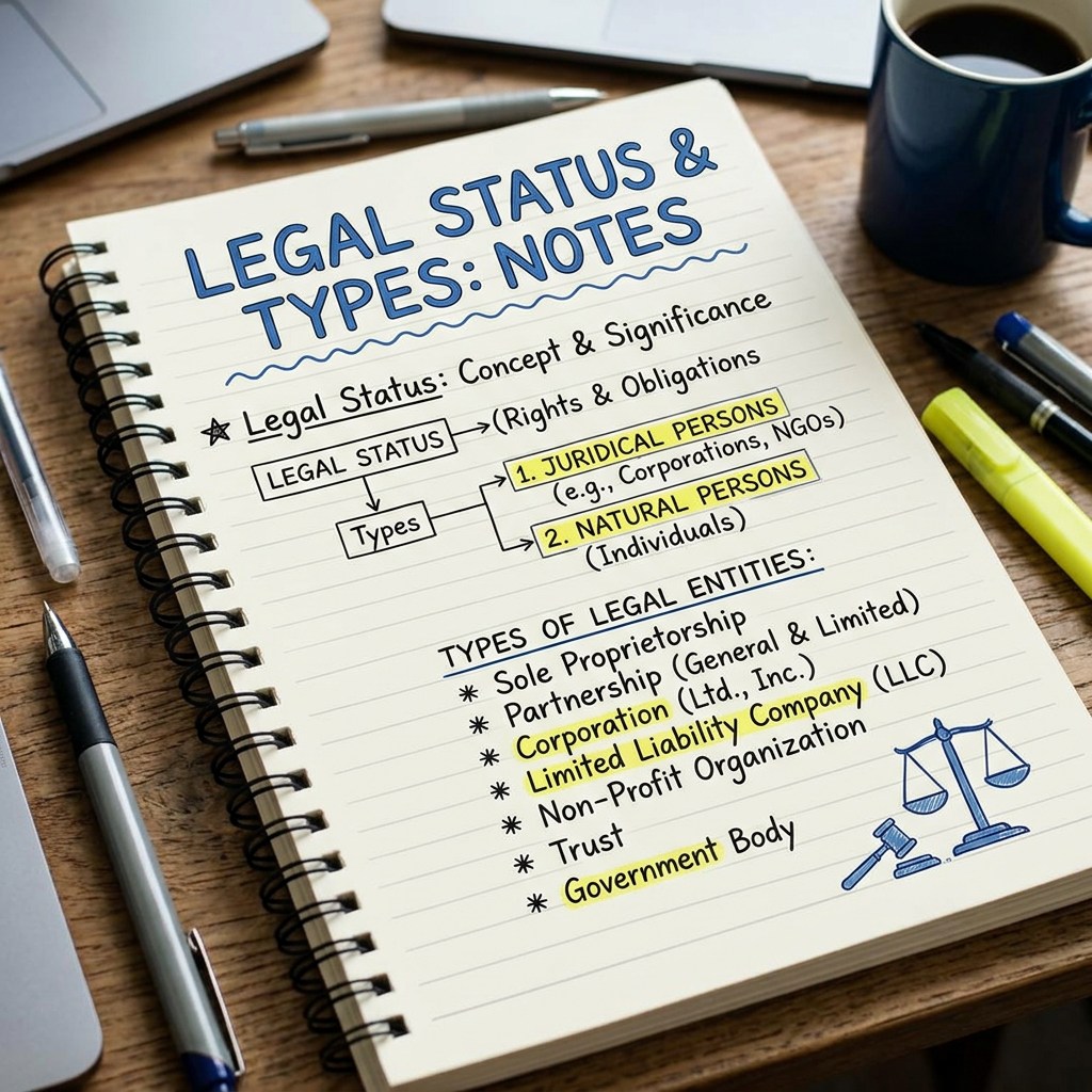 Notes: Legal Status and Types of Registered Companies – School of Law ...